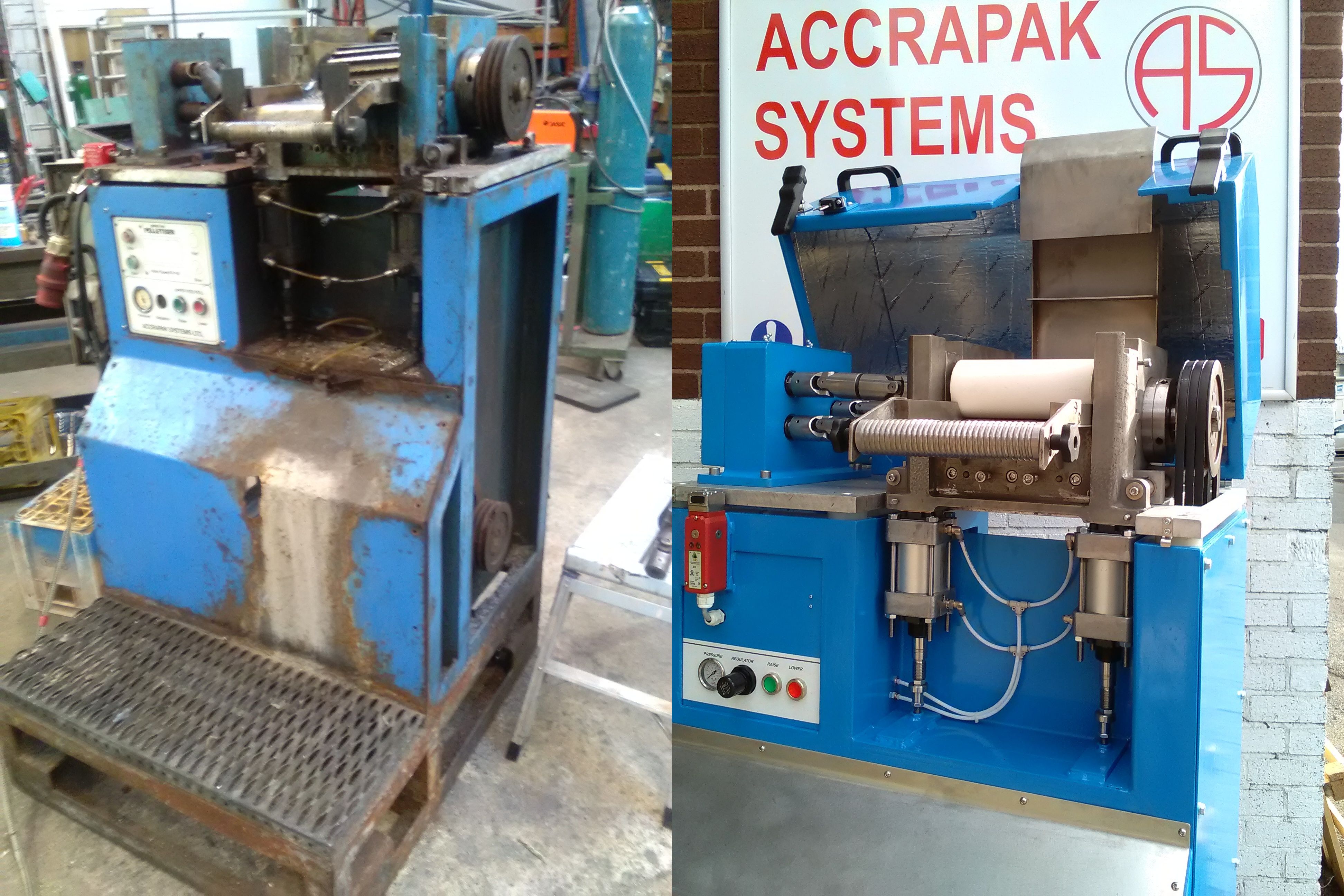750-8 Refurbished Pelletizer | Accrapak Systems Ltd